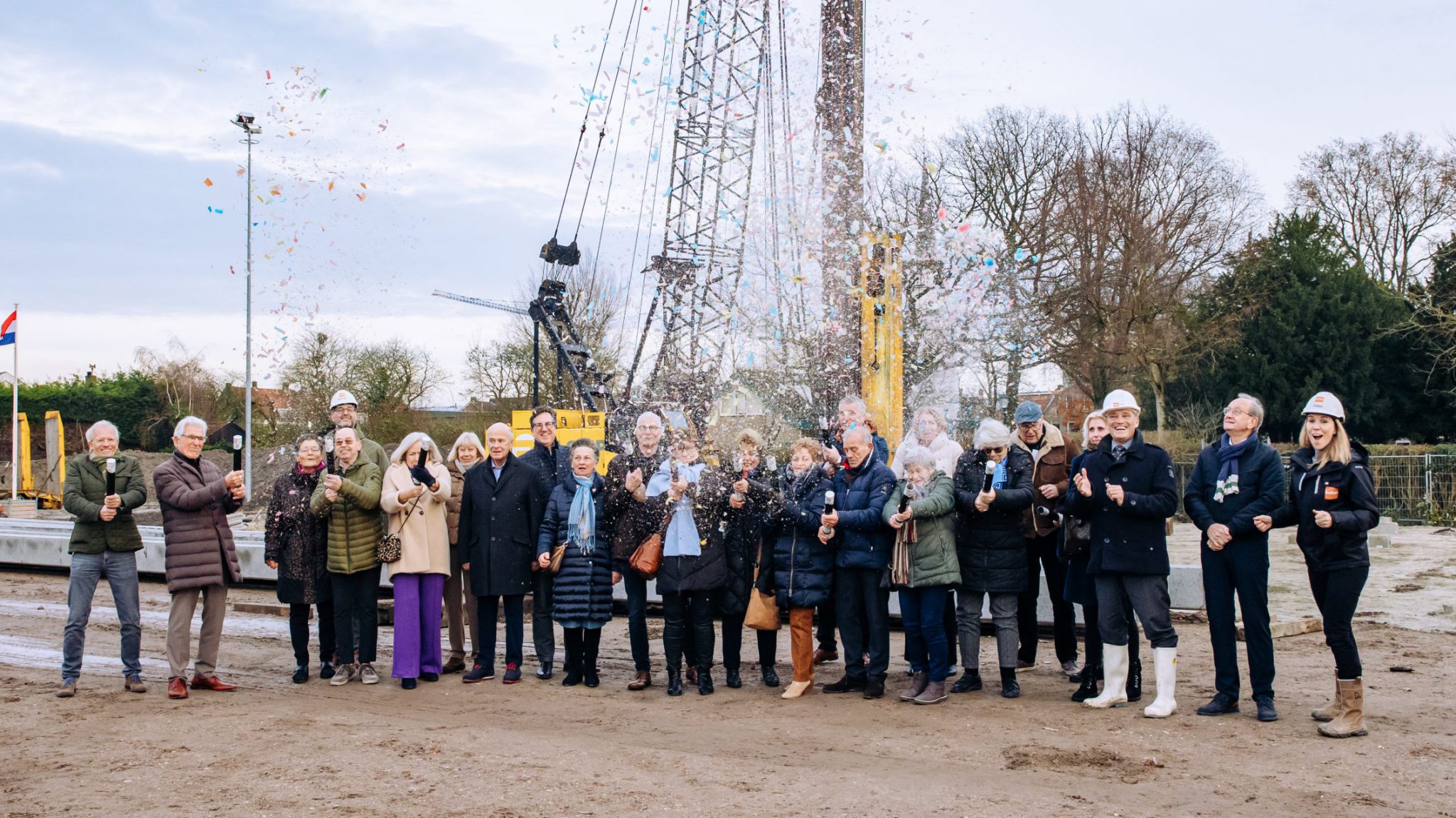 Bouw woningen Princessehof in Puttershoek officieel van start – Omroep ...